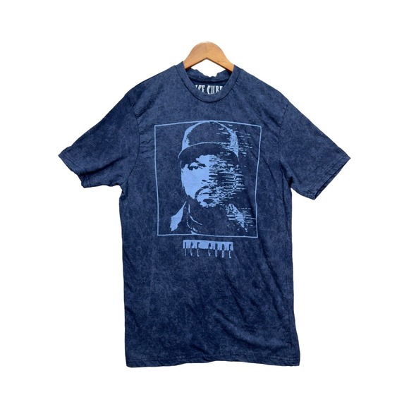 Ice Cube | Shirts | Ice Cube 22 Blue Acid Wash Mens T Shirt Hip Hop 90s ...